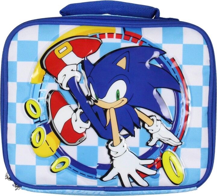 Sonic The Hedgehog Lunch Box Kickin' It Insulated Kids Lunch Bag Tote ...