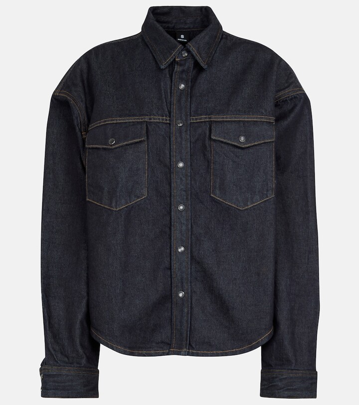 Wardrobe NYC Denim overshirt - ShopStyle