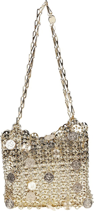 Paco Rabanne 1969 Chainmail Embellished Shoulder Bag - ShopStyle