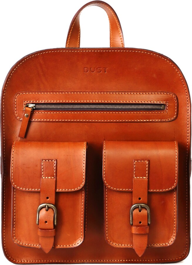 THE DUST COMPANY - Mod 136 Backpack In Cuoio Brown - ShopStyle