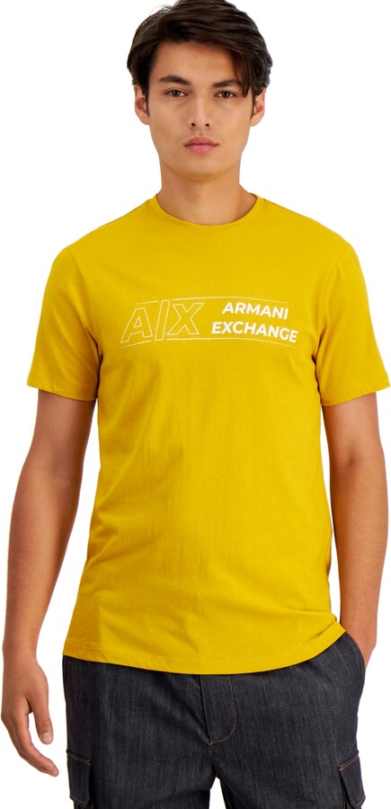 AX Armani Exchange Men's Classic Logo T-Shirt, Created for Macy's ...