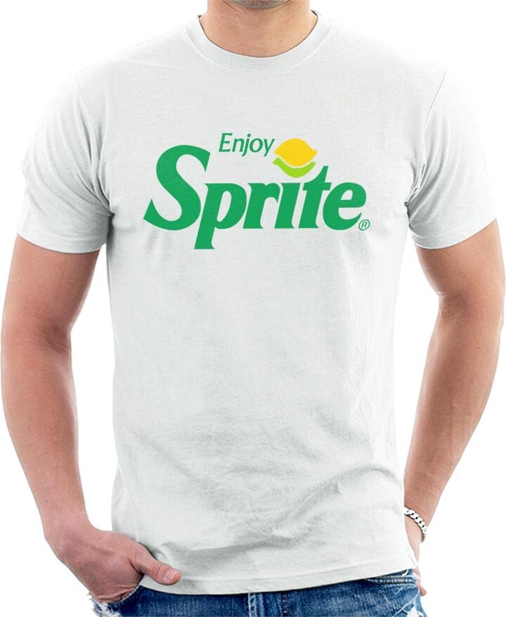 All+Every Enjoy Sprite 90s Lemon Logo Men's T-Shirt - ShopStyle