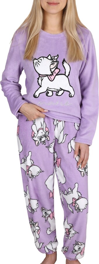 sarcia.eu Marie Cat women's fleece pyjamas - ShopStyle
