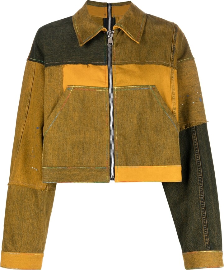 (di)vision Cropped Denim Jacket - ShopStyle