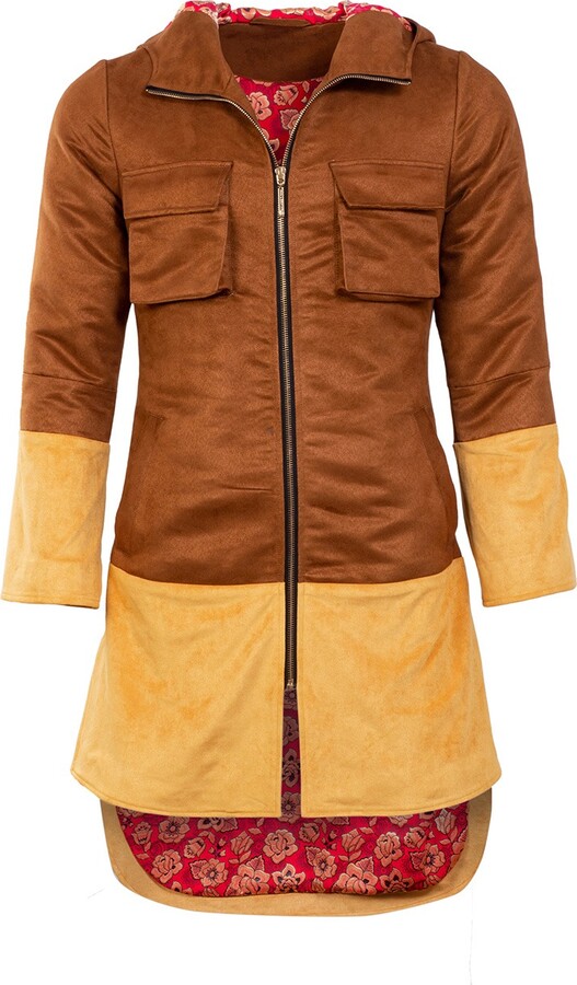 Yvette LIBBY N'guyen Paris - Men - Trench Jacket - Nubuck Leather - Promise - Downtown Brown ...