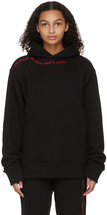 SSENSE WORKS SSENSE Exclusive Jeremy O. Harris Black Cursive Text ...