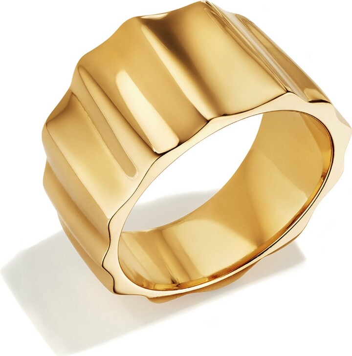 Soko 24K Gold-Plated Fuliwa Band Ring - ShopStyle