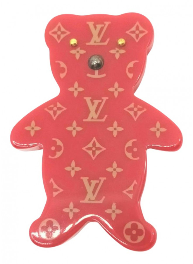 Louis Vuitton Red Plastic Pins & brooches - ShopStyle
