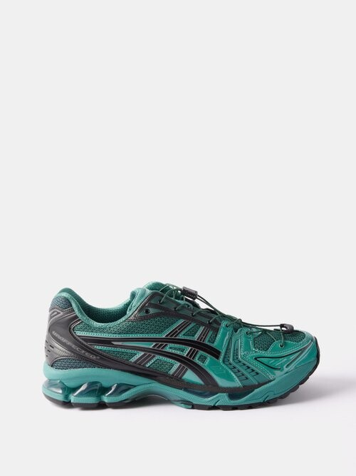 ASICS X UNAFFECTED Gel-kayano 14 Faux-leather And Mesh Trainers ...