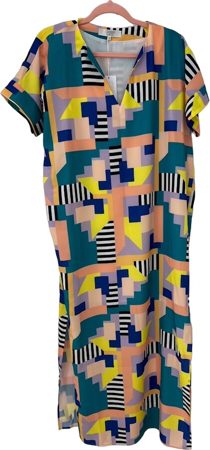 Crosby By Mollie Burch Shep Caftan Dress In Palmar - ShopStyle