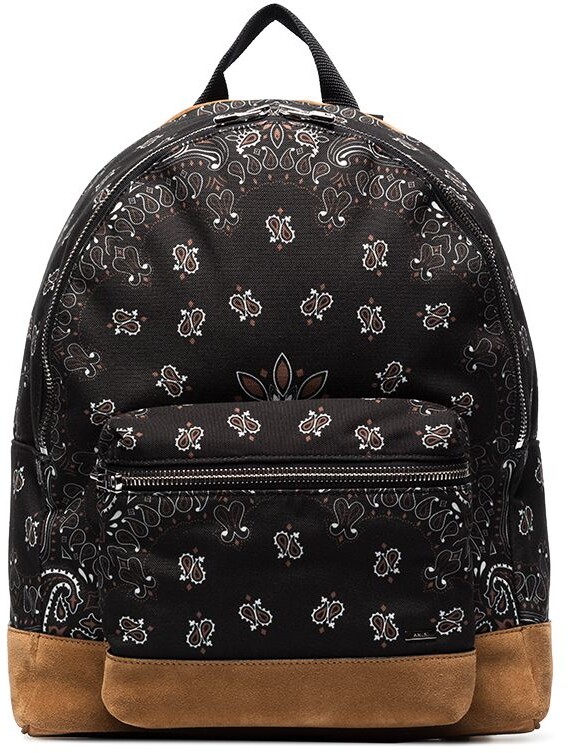 Amiri Bandana-Print Zipped Backpack - ShopStyle