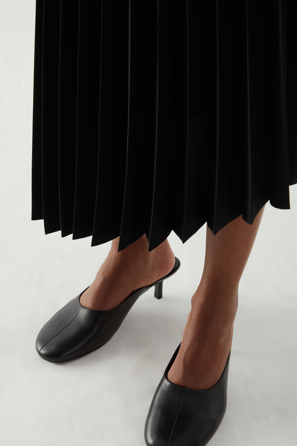 Cos Leather Mules - ShopStyle