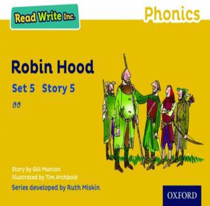 Gill Munton Read Write Inc. Phonics: Robin Hood (Yellow Set 5 Storybook ...