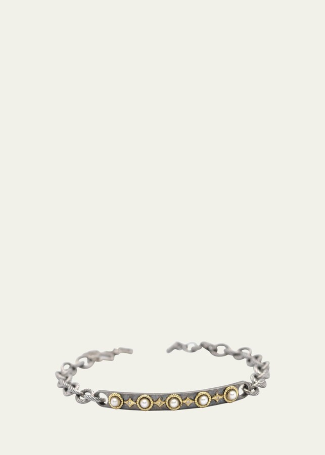 Armenta Old World ID Bracelet with 3mm Pearls - ShopStyle