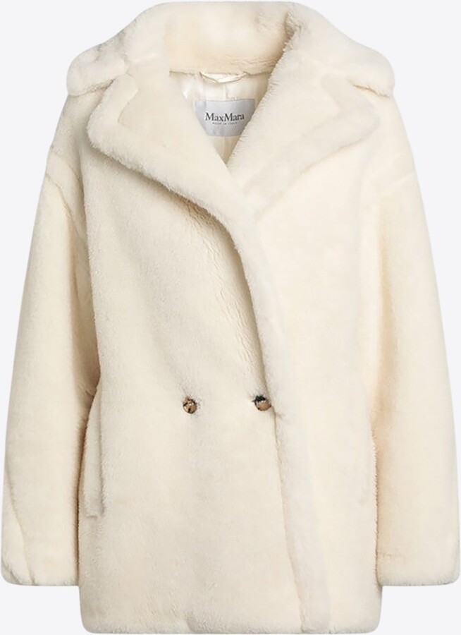 Max Mara Olga Short Teddy Bear Icon Coat - ShopStyle