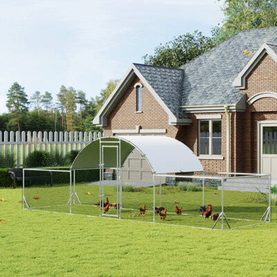 Tucker Murphy Pet Forough Chicken Coop with Chicken Run For Up To 8 ...