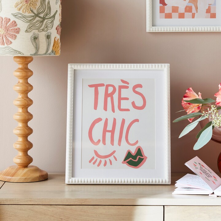 Dunelm Bobbin Chalk White Photo Frame White - ShopStyle