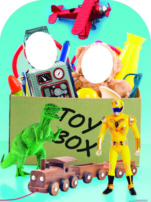Star Cutouts Boy Toy Box Cardboard Standup - ShopStyle