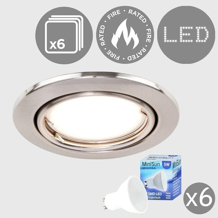 ValueLights Silver Ceiling Downlight - ShopStyle