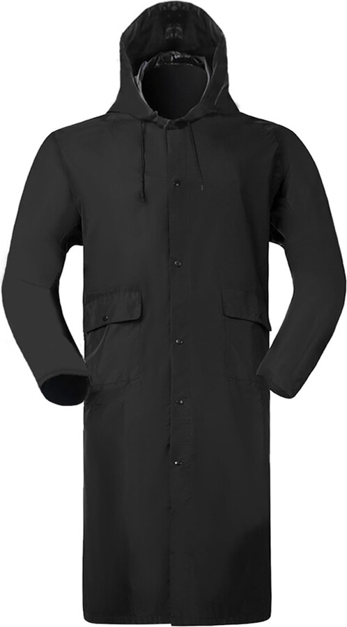 TOVCHEI Rain Suits PVC Coated Full Body Rainproof Jacket Men and Women ...