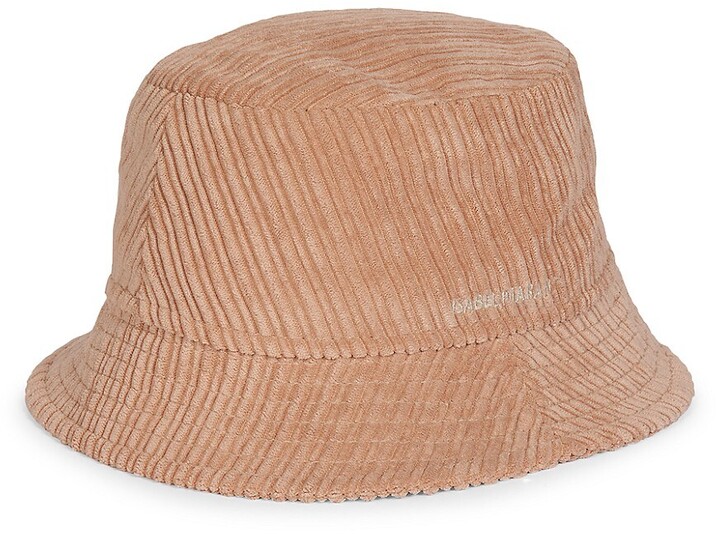 Isabel Marant Haley Velvet Bucket Hat - ShopStyle