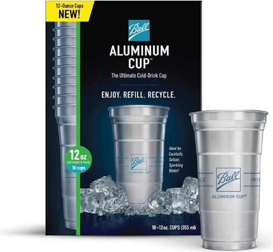 Ball Aluminum Cup Recyclable Party Cups - 12oz/18ct - ShopStyle