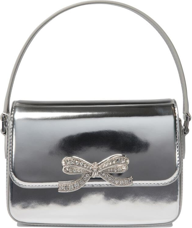 Self-Portrait Silver Micro" Bag - ShopStyle