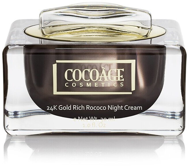 Cocoage Coco Age Cosmetics 1Oz 24K Gold Rich Rococo Night Cream ...