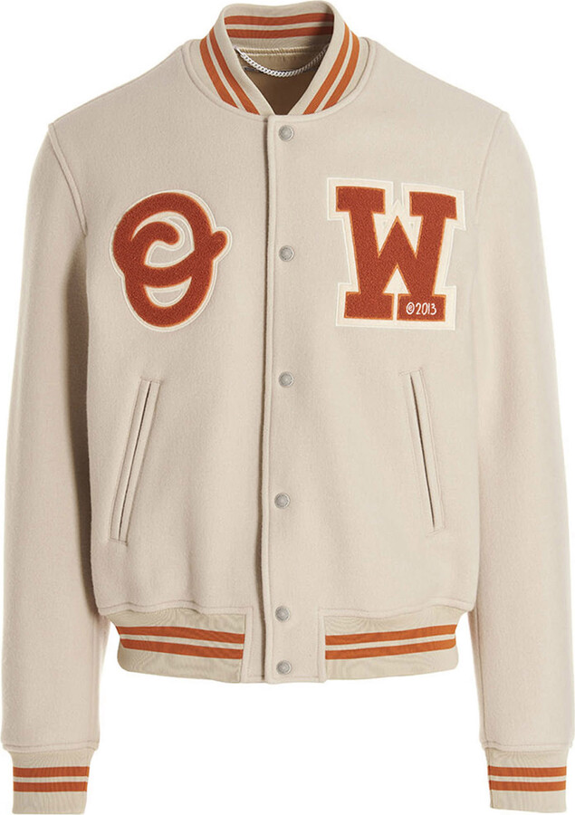 Off-White 'university' Bomber Jacket - ShopStyle