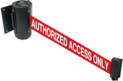 VIP Crowd Control Retractable Safety Wall Queue Barrier Belt 120 ...