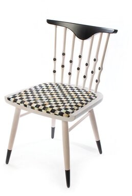 Mackenzie Childs MacKenzie-Childs Courtly Check Groovy Canister ...