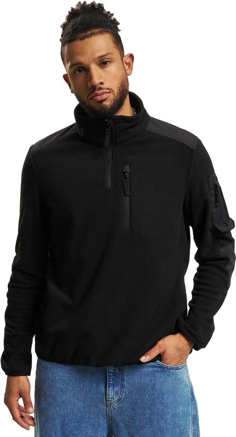 Brandit Men's Fleece Troyer Ripstop Sweater - ShopStyle Activewear Jackets