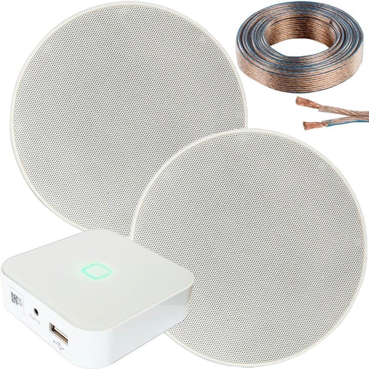 Loops 80W Mini WiFi Stereo Amplifier & 2x 70W 5.25 Inch Slim Ceiling Speaker - ShopStyle Home
