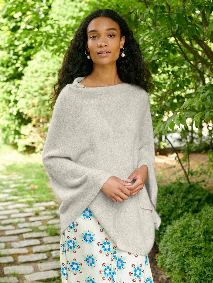 White + Warren Cashmere Two Way Angled Topper - ShopStyle