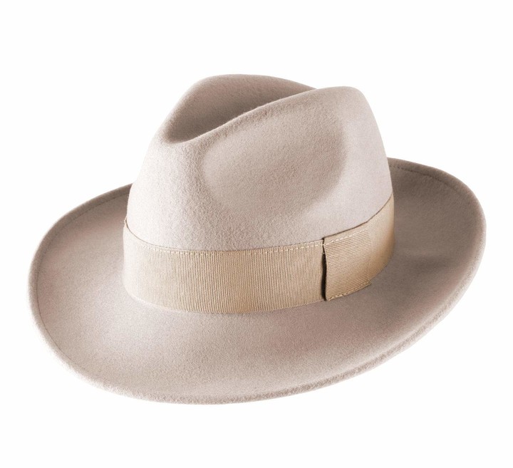 Classic Italy - Fedora Hat Wool Felt Packable Water Repellent Fedora ...
