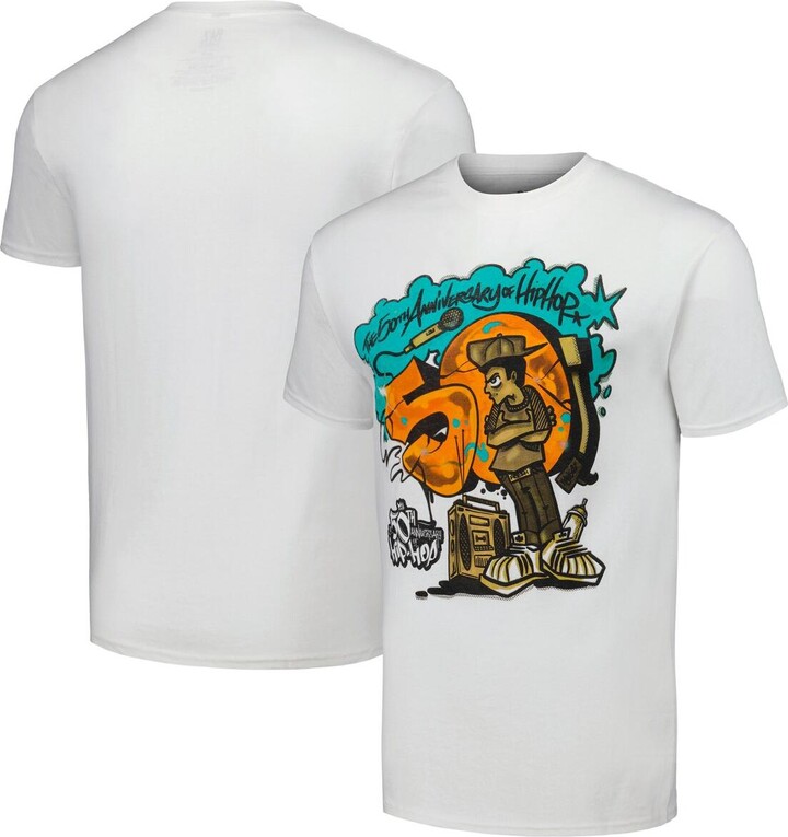 Philcos Men's White 50th Anniversary of Hip Hop Graphic T-shirt - ShopStyle