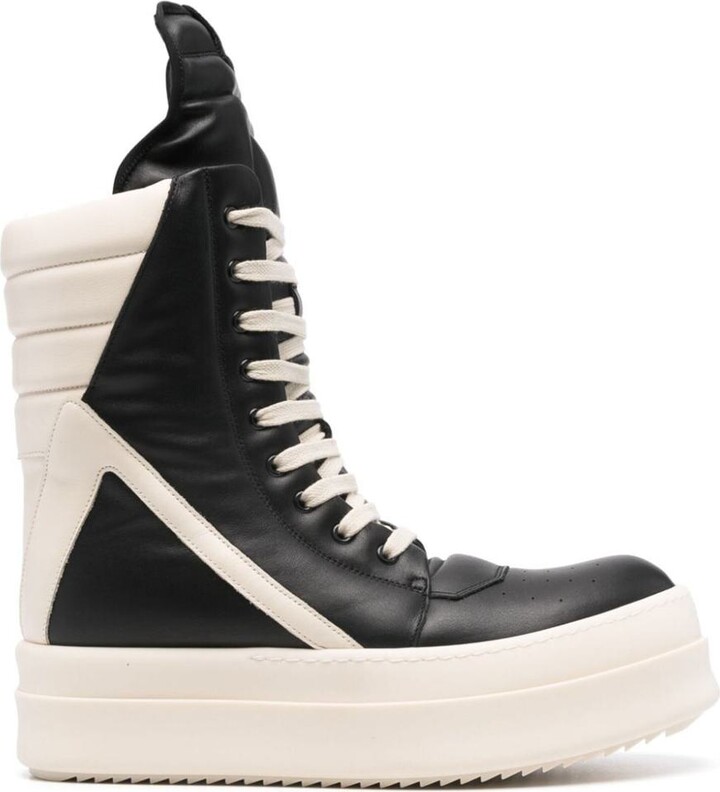 Rick Owens Mega Geobasket Sneakers Shoes - ShopStyle