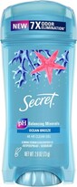 Secret Fresh Antiperspirant & Deodorant Clear Gel Chill Ocean - 2.6oz ...