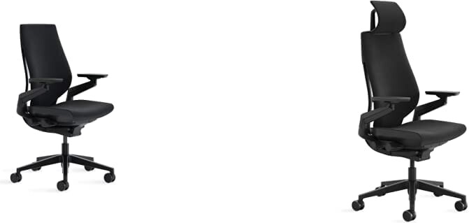 Steelcase Gesture Office Chair - Cogent: Connect Licorice Fabric ...