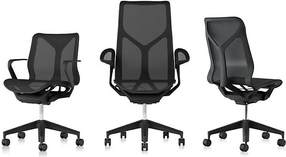 Herman Miller Cosm Low Back Chair in Black - ShopStyle