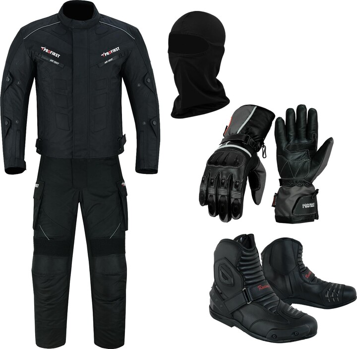 PROFIRST A Full Set of Waterproof Motorbike 2 Pie Suit Motorcycle ...