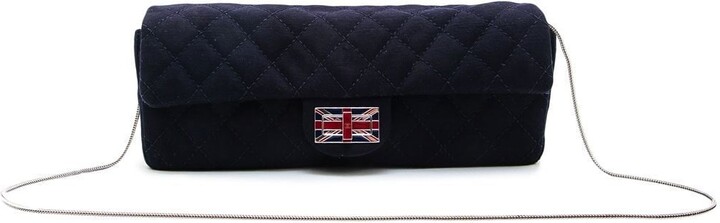 Chanel Pre Owned 2000s Union Jack diamond-quilted shoulder bag - ShopStyle