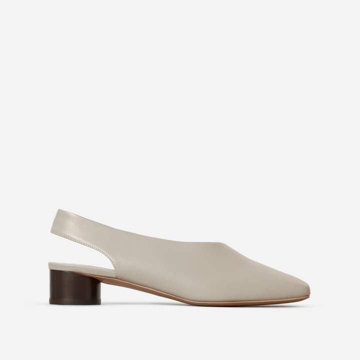Everlane The Square Toe Slingback - ShopStyle Pumps