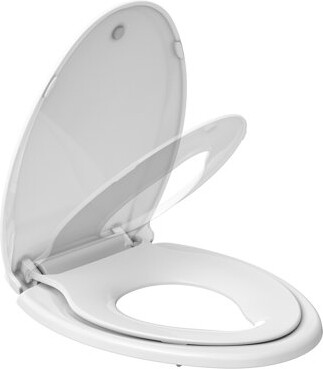 AngelMia Toilet Seat with Built-in Potty Training Seat, 2 in 1 Toilet ...