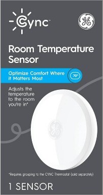GE Household Lighting GE CYNC Smart Room Temperature Sensor: White ...