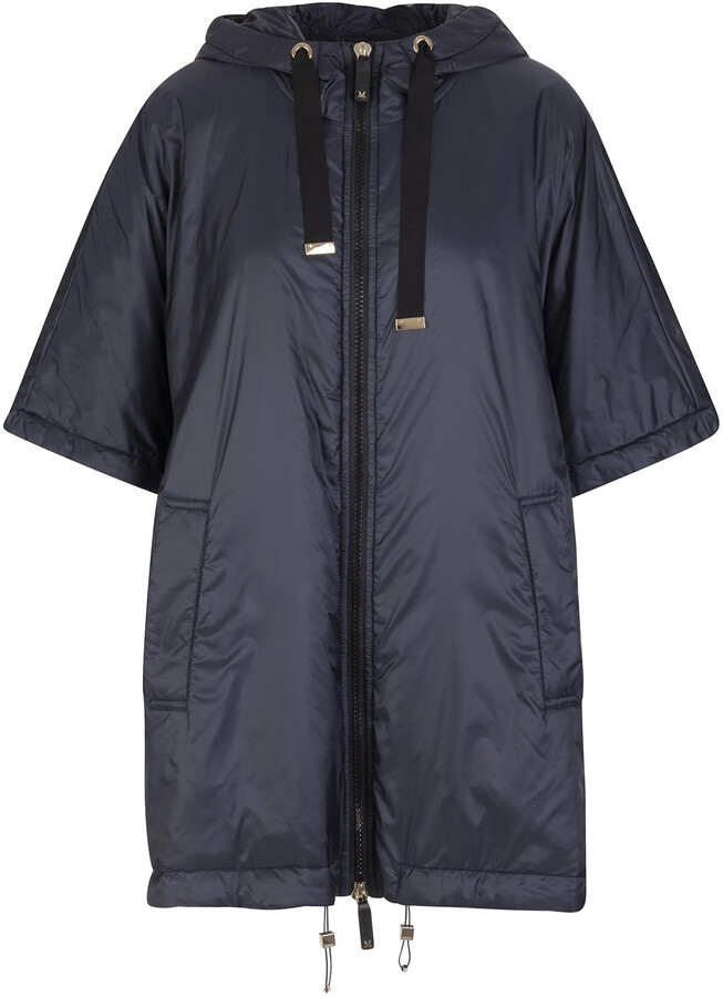 Max Mara Woman Navy Blue Greenca Padded Jacket - The Cube - ShopStyle ...