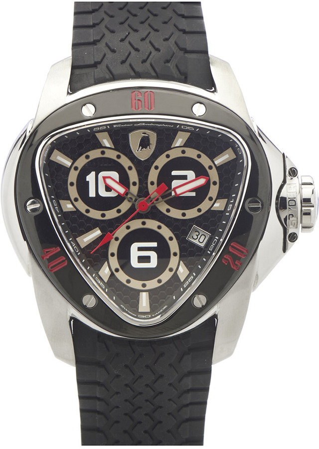 Tonino Lamborghini Men's Rubber Watch - ShopStyle