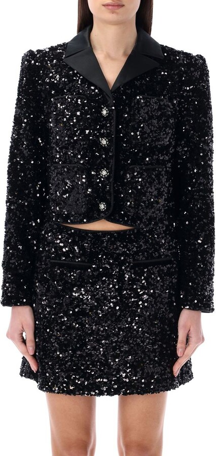 Self-Portrait Sequin jacket - ShopStyle