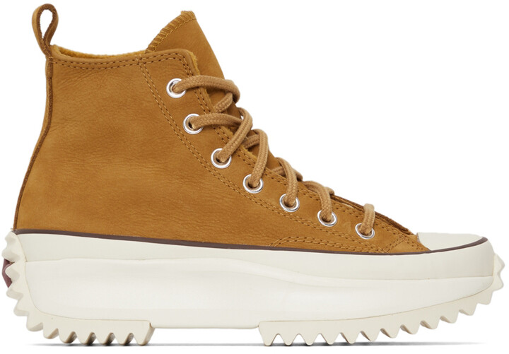 Converse Tan Cold Fusion Run Star Hike Hi Sneakers - ShopStyle