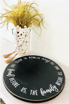 Jarmz Designs Bless the Food Before Us Lazy Susan - ShopStyle